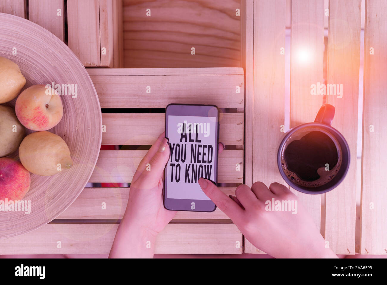 Writing note showing All You Need To Know. Business concept for Tell ...