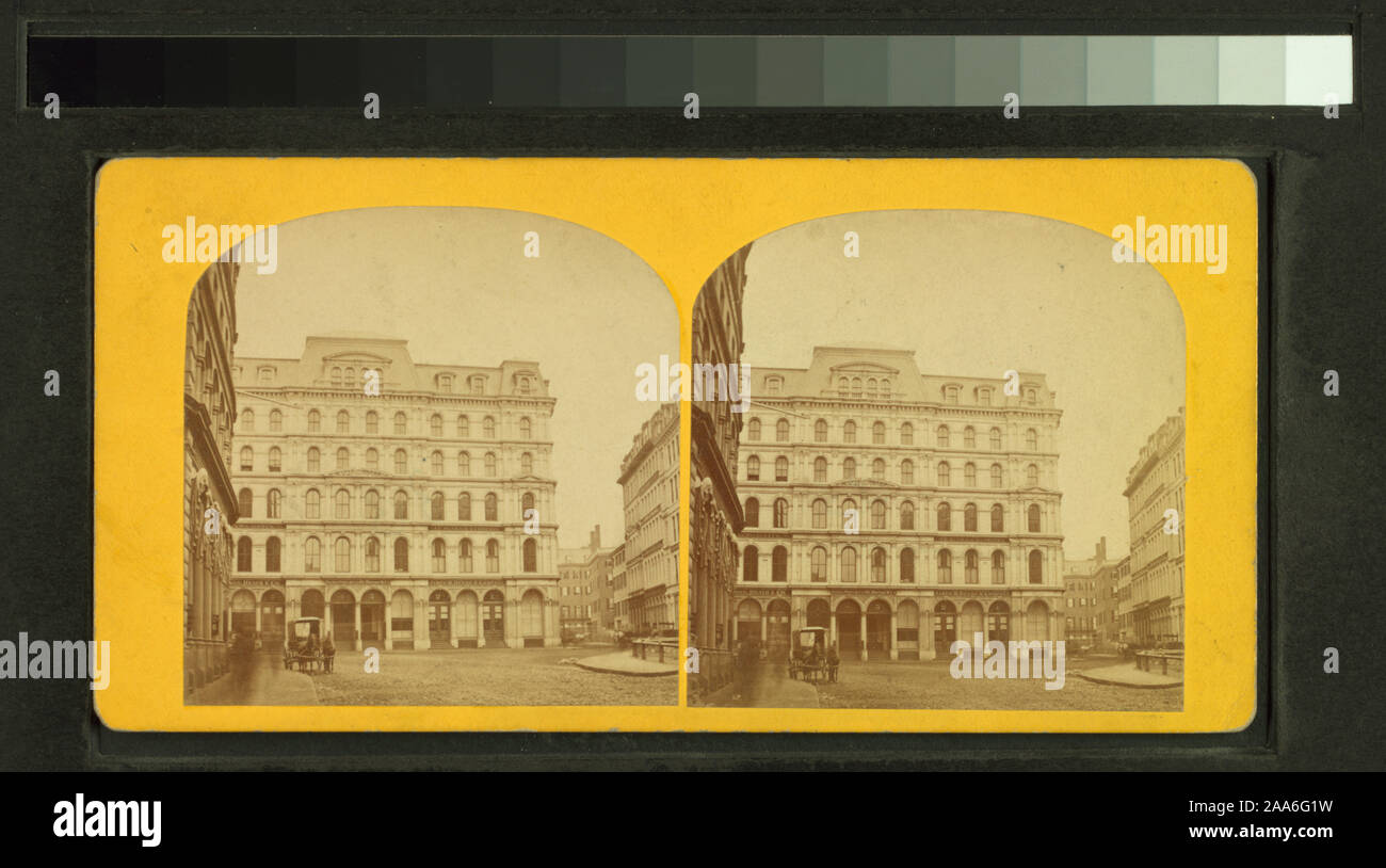 Beebe's building and Winthrop square.; Beebe's building and Winthrop ...