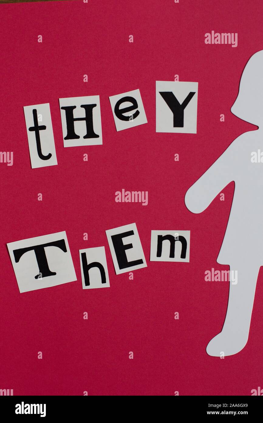 Gender Pronoun High Resolution Stock Photography and Images - Alamy