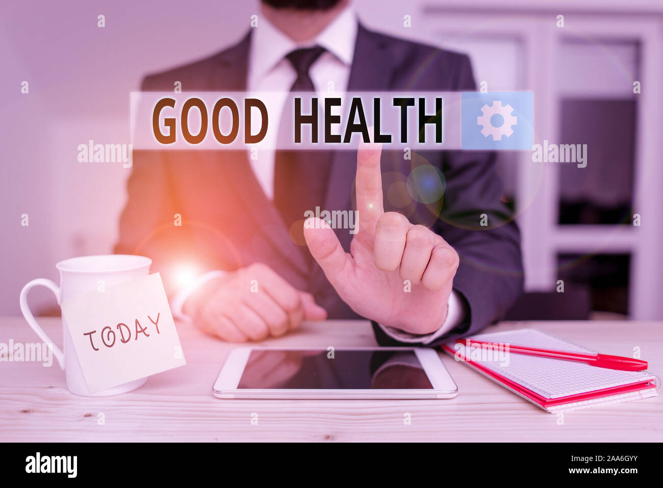 Text sign showing Good Health. Business photo text state of being ...