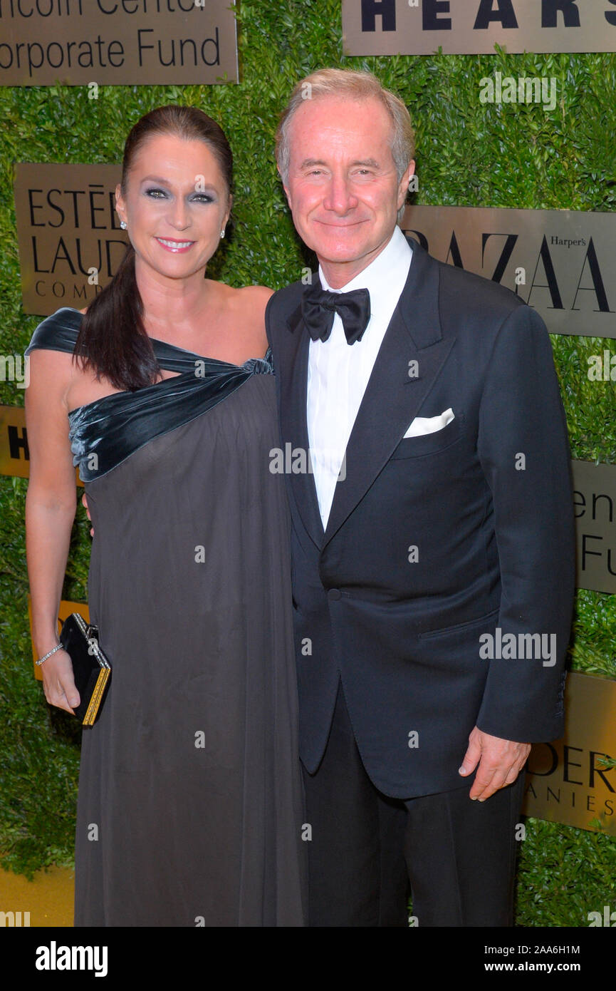 NEW YORK, NY - NOVEMBER 18: Mary Ann Freda and Fabrizio Freda attend ...