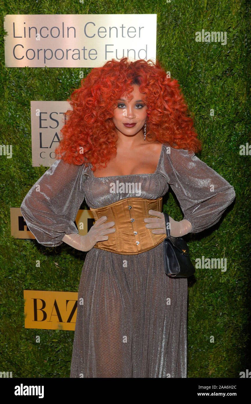 NEW YORK, NY - NOVEMBER 18: Jillian Hervey of Lion Babe attends the ...