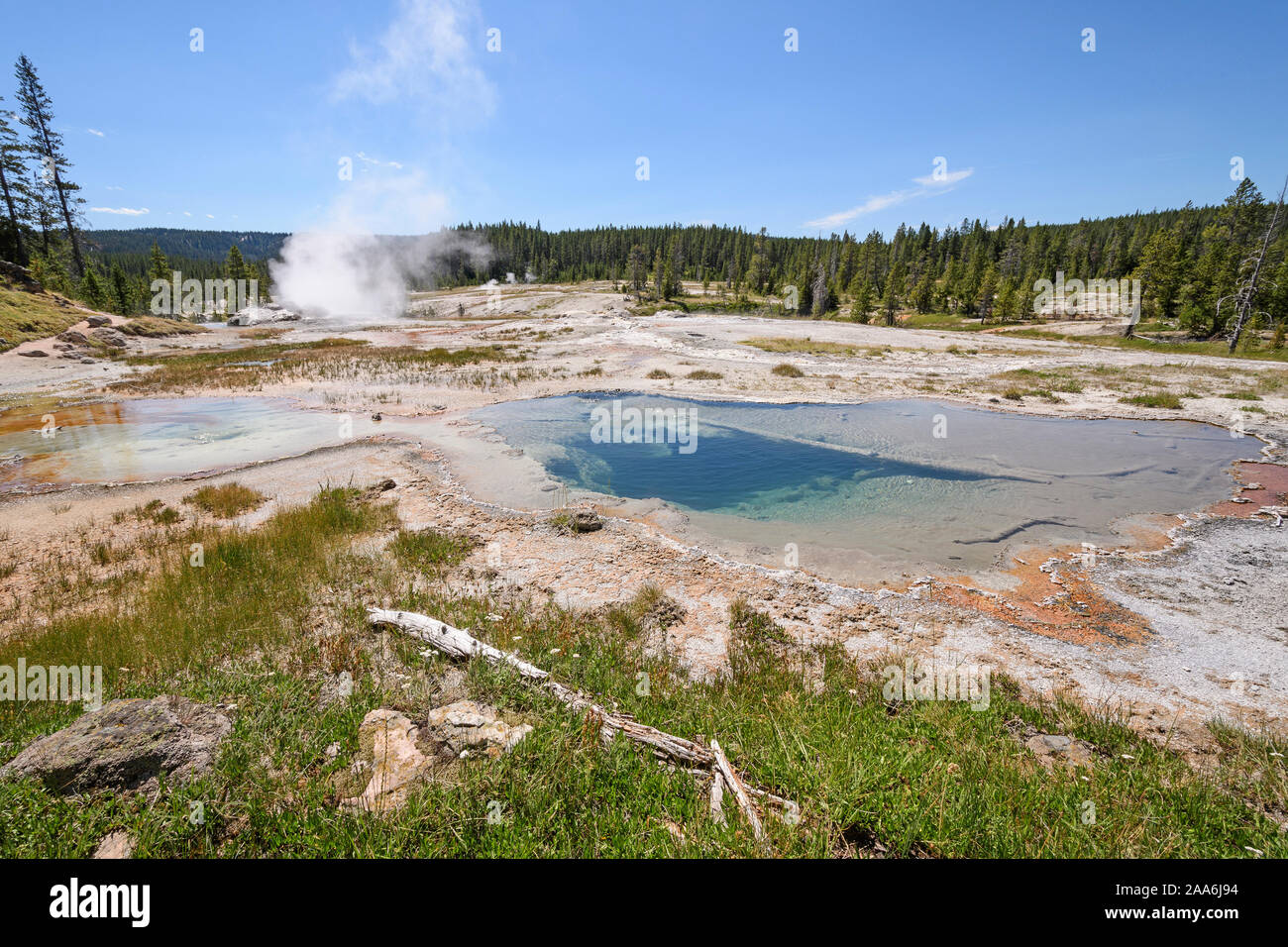Shoshone thermal basin hi-res stock photography and images - Alamy
