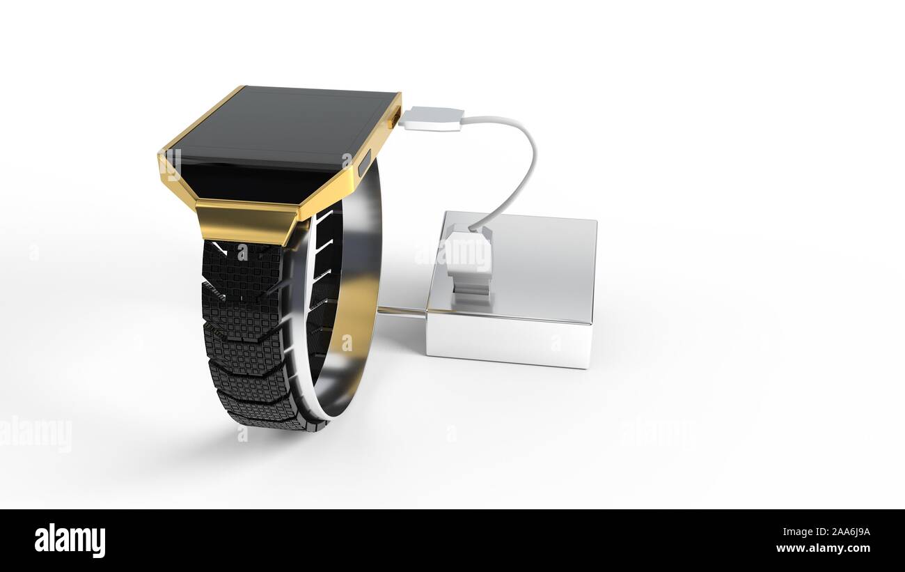 Smart watches icon digital Cut Out Stock Images & Pictures - Alamy