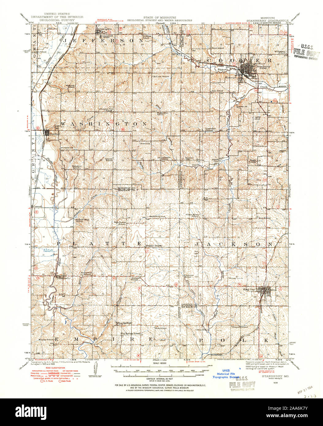 Map of stanberry hi-res stock photography and images - Alamy