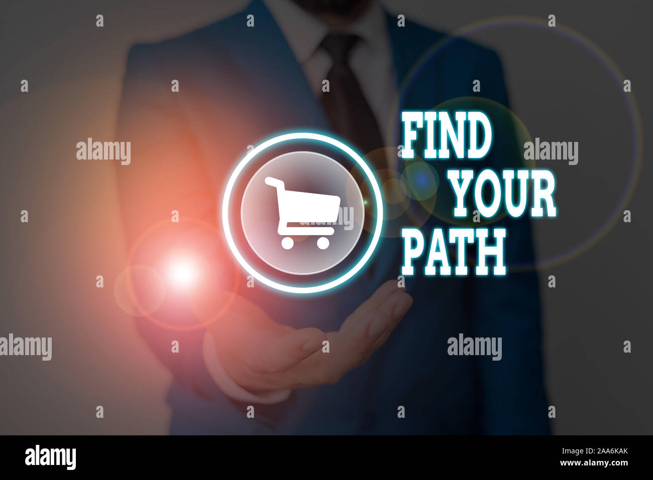 Conceptual hand writing showing Find Your Path. Concept meaning Search ...