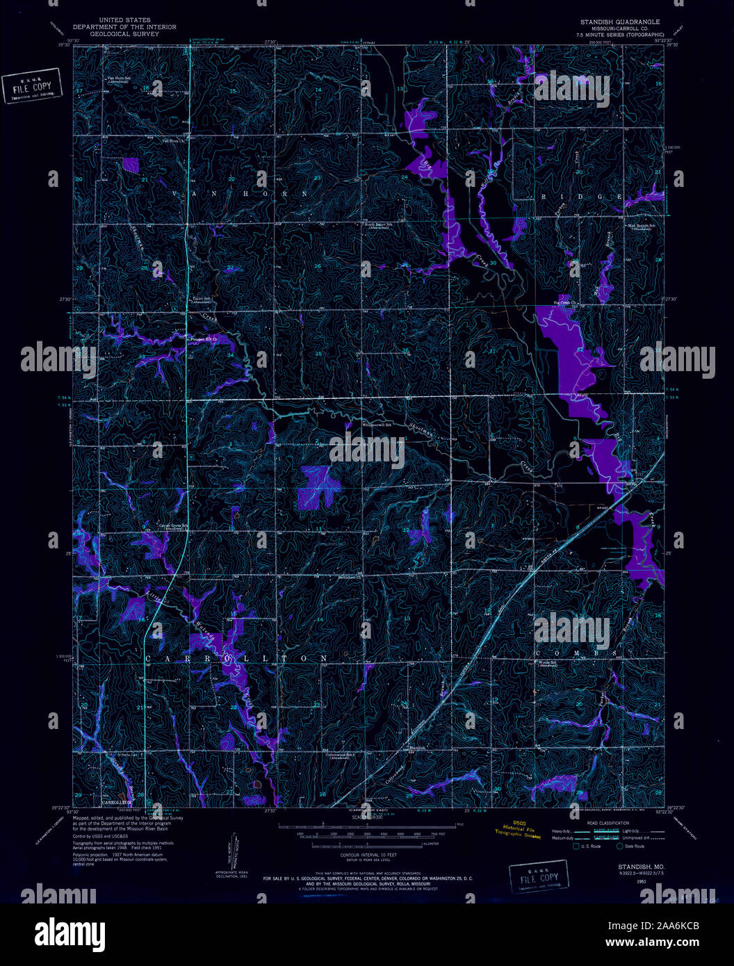 Map of standish hi-res stock photography and images - Alamy