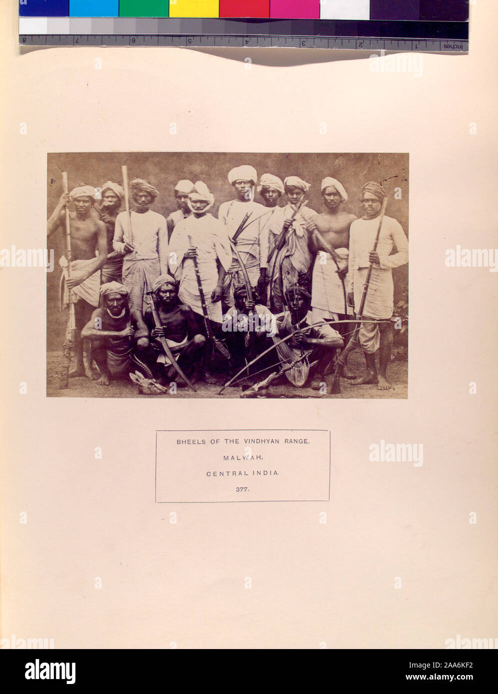 Bheels of the Vindhyan Range, Malwah, Central India.; Bheels of the ...