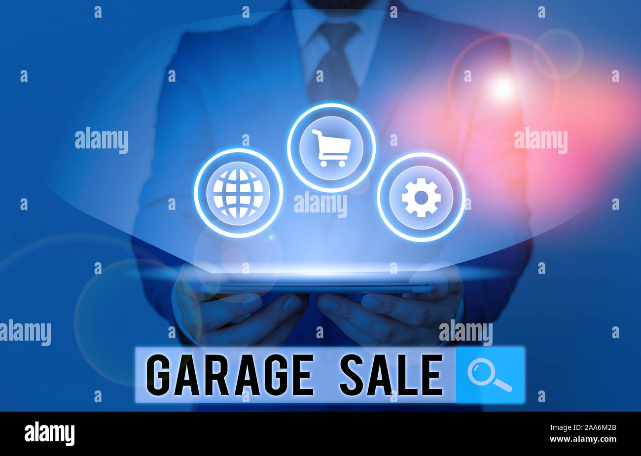 Writing note showing Garage Sale. Business concept for sale of ...