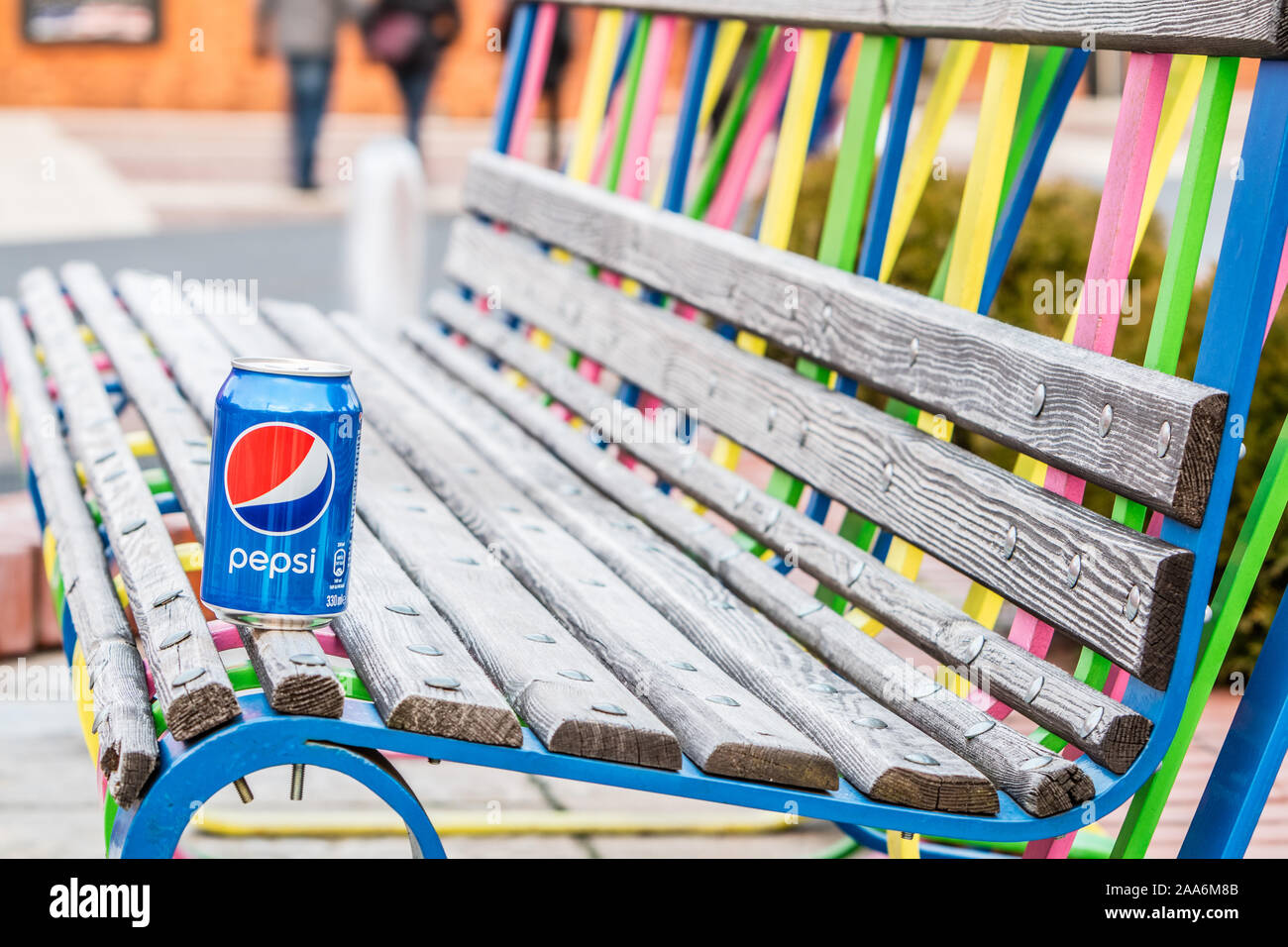 Pepsi can is a carbonated soft drink produced by PepsiCo. Created in ...