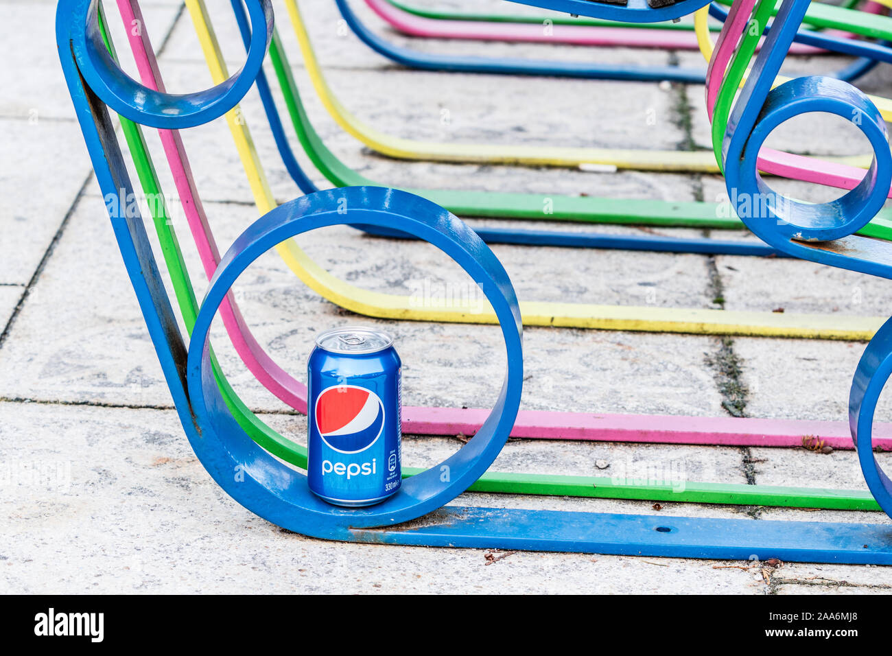 Pepsi can is a carbonated soft drink produced by PepsiCo. Created in ...