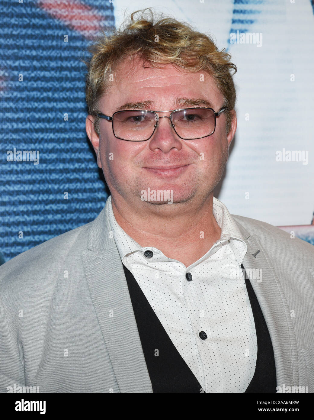 November 18, 2019, Westwood, California, USA: Pete Blumel attends the ...