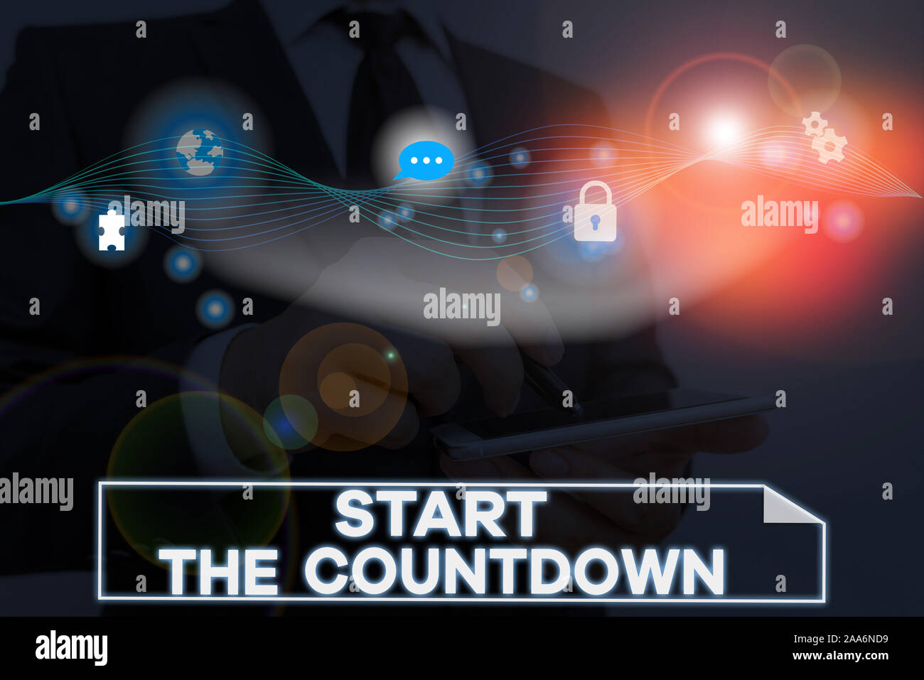Conceptual hand writing showing Start The Countdown. Concept meaning ...
