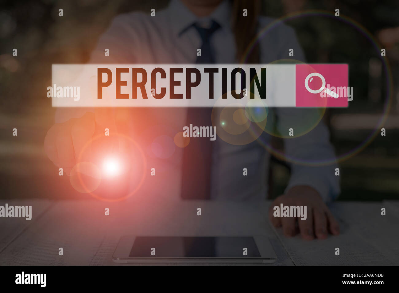 Writing note showing Perception. Business concept for individuals ...