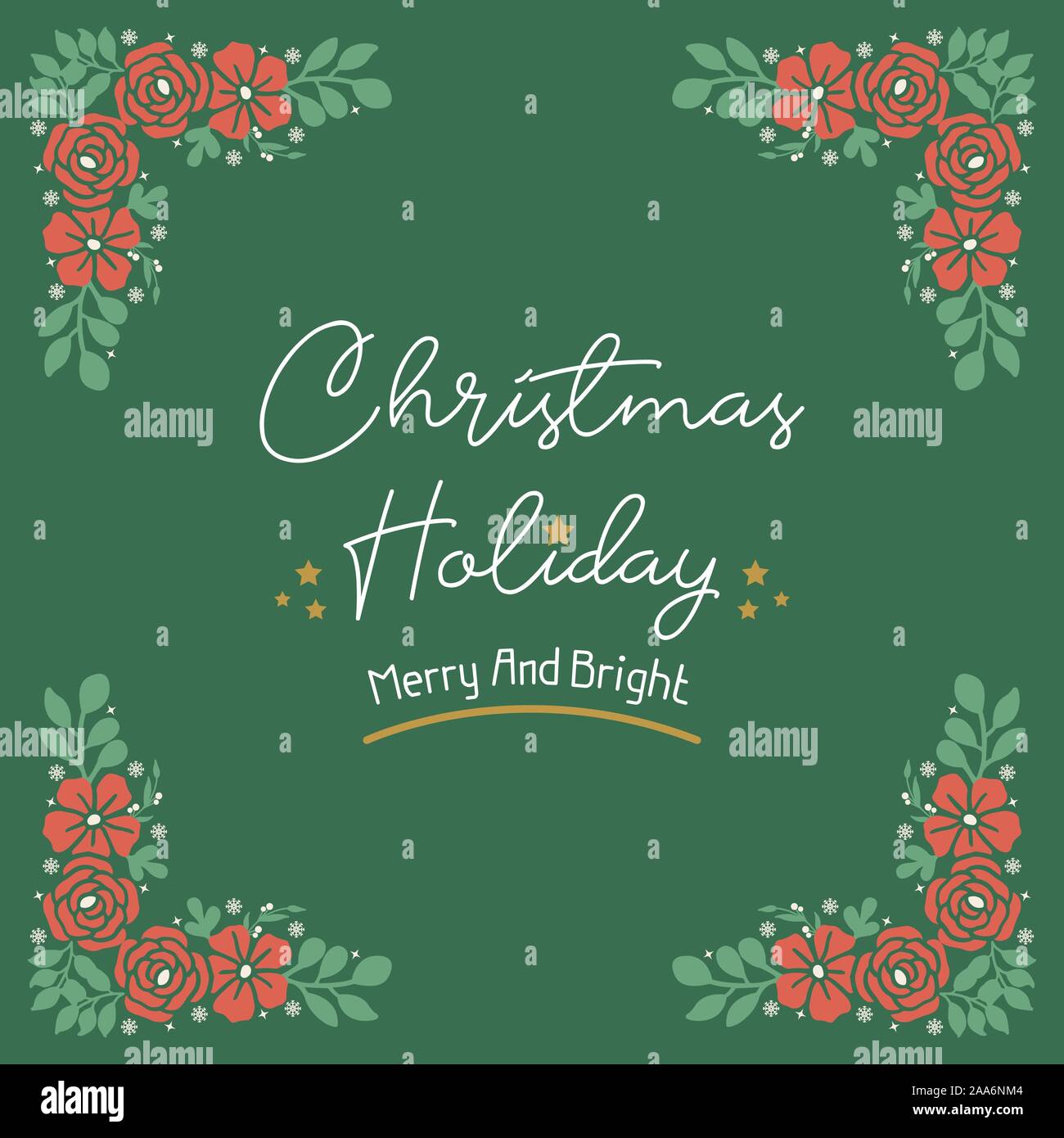 Invitation card design or greeting card for christmas holiday, with ...