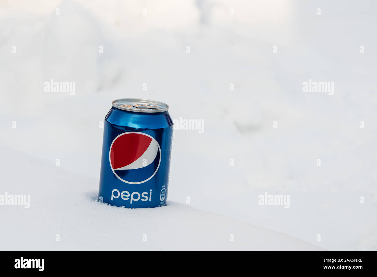 Pepsi can is a carbonated soft drink produced by PepsiCo. Created in ...