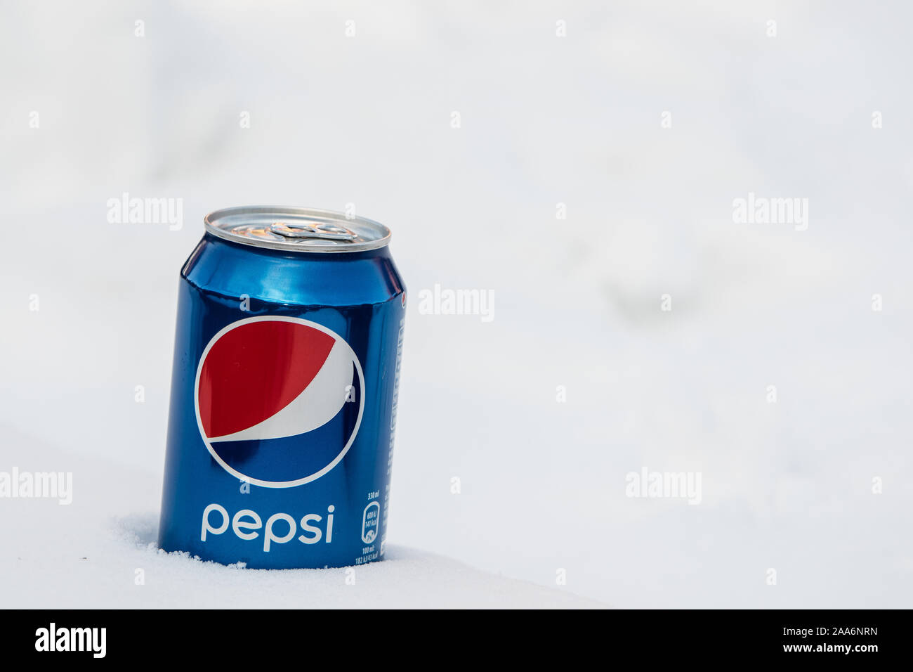 Pepsi can is a carbonated soft drink produced by PepsiCo. Created in ...