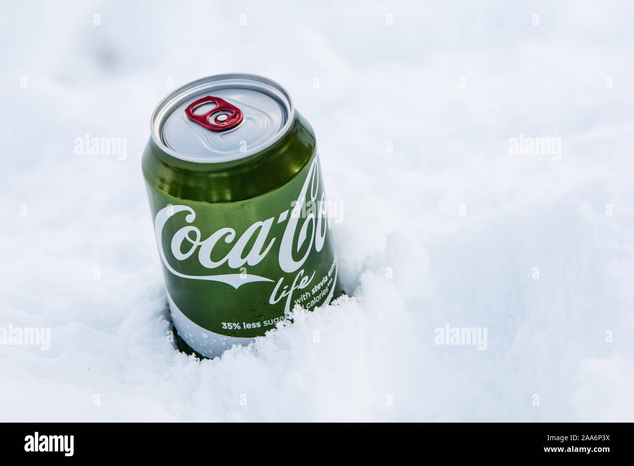 Classic Coca Cola bottle, can, LIFE, ZERO, Cherry, Sugar free, Coca ...