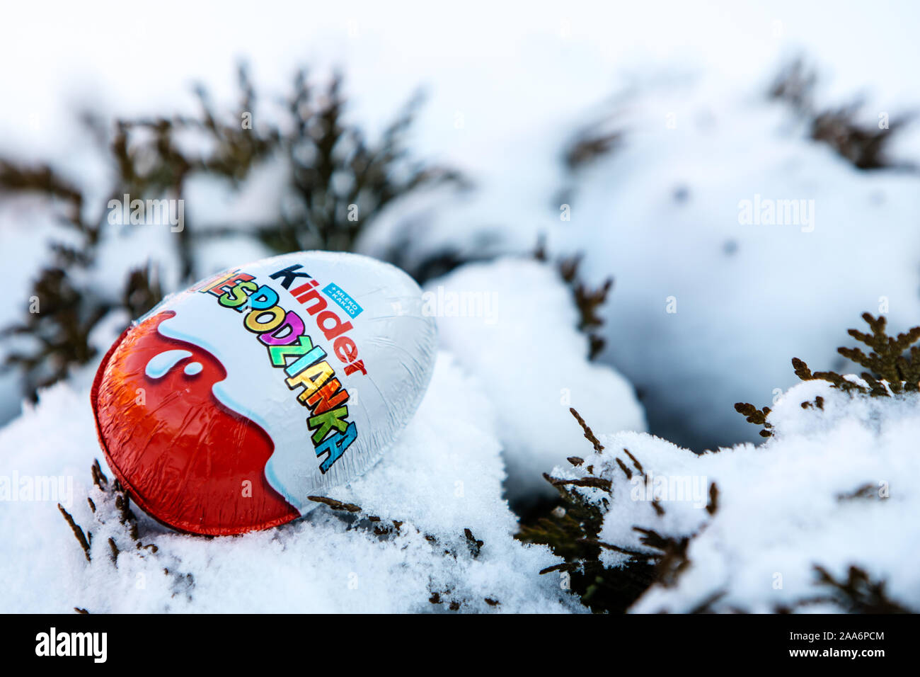 Kinder Surprise egg consists of a chocolate shell, plastic capsule with ...