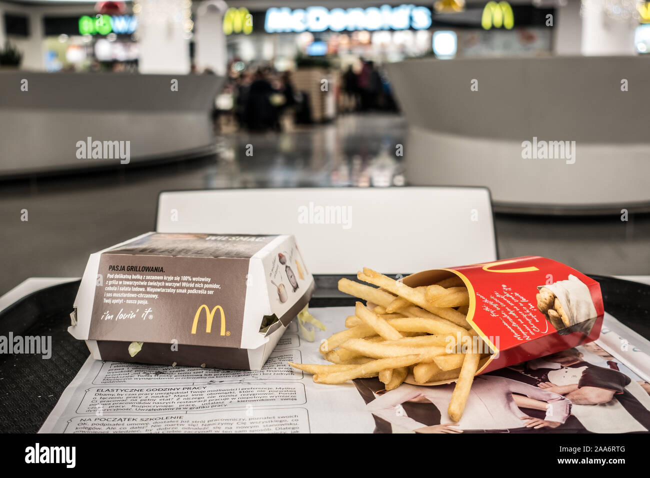 McDonald's Big Mac 100% pure beef sandwiched with refreshing Coca-Cola ...