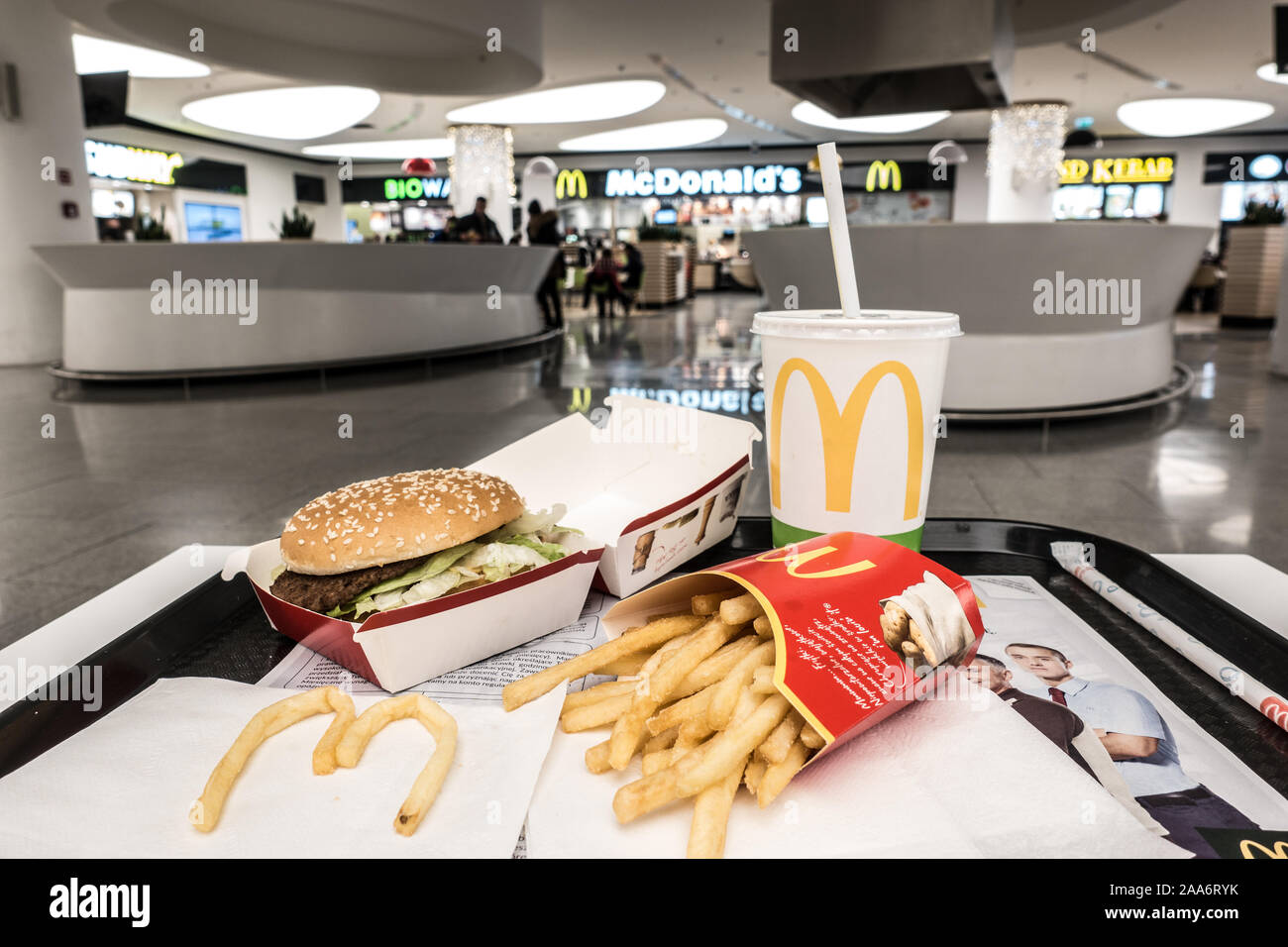 Big mac fries coke mcdonalds High Resolution Stock Photography and ...