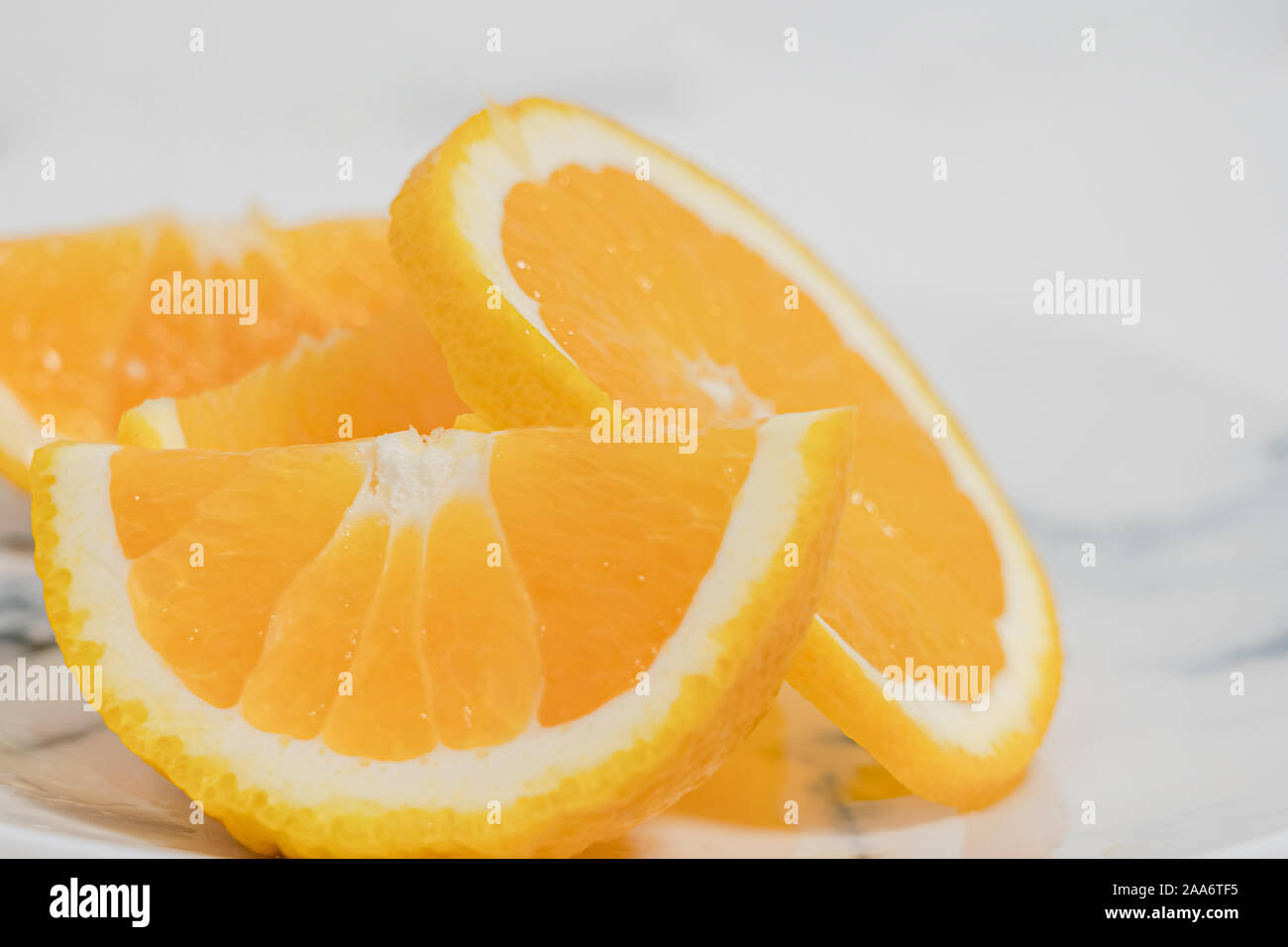 Fresh orange background; orange on white background Stock Photo - Alamy