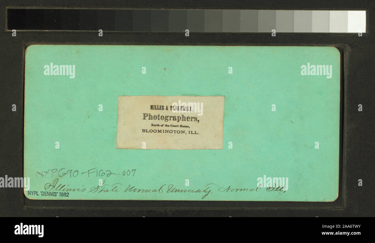 Bloomington: the Normal School building.; Bloomington: the Normal ...