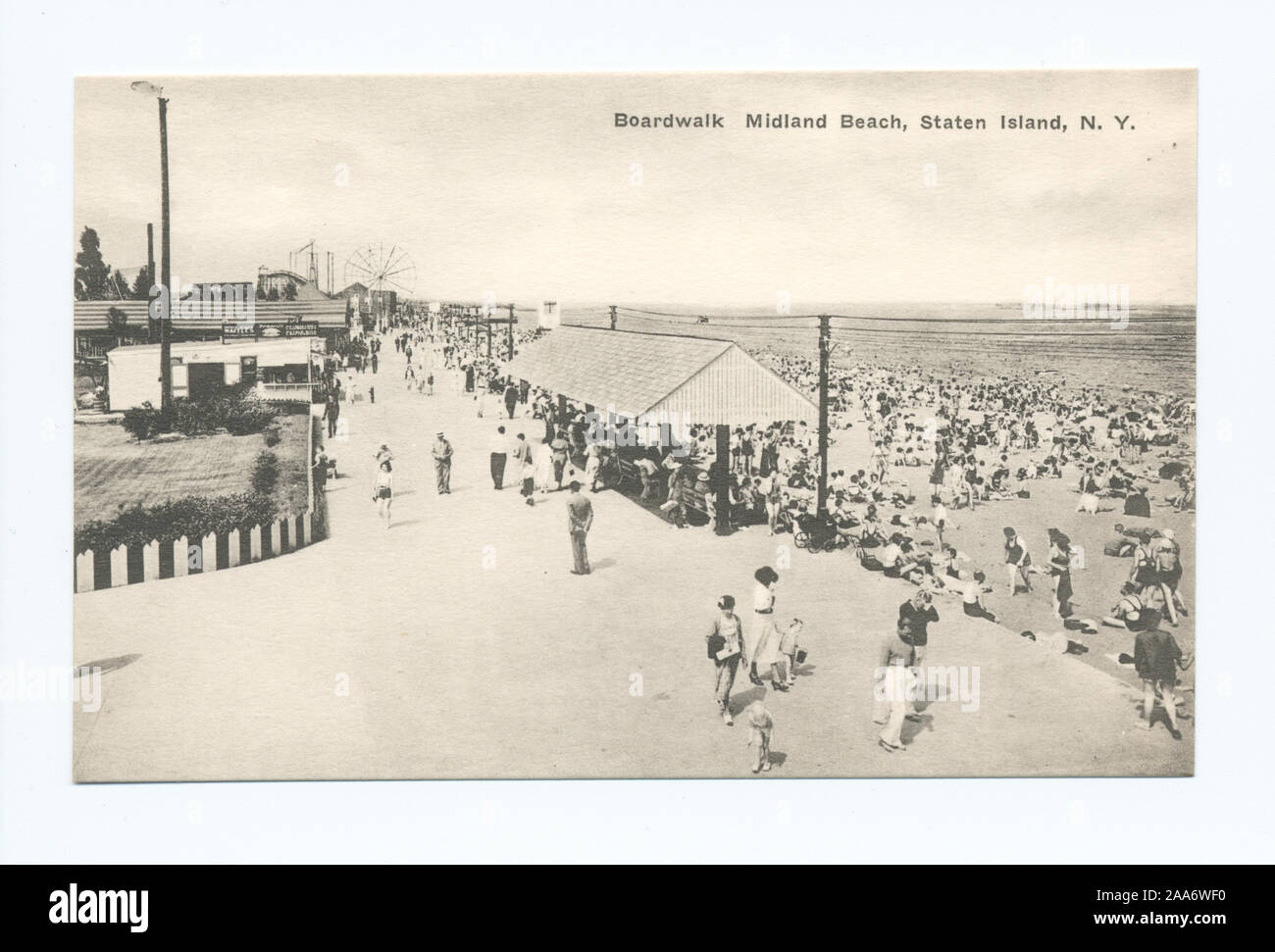 Midland beach staten island hi-res stock photography and images - Alamy