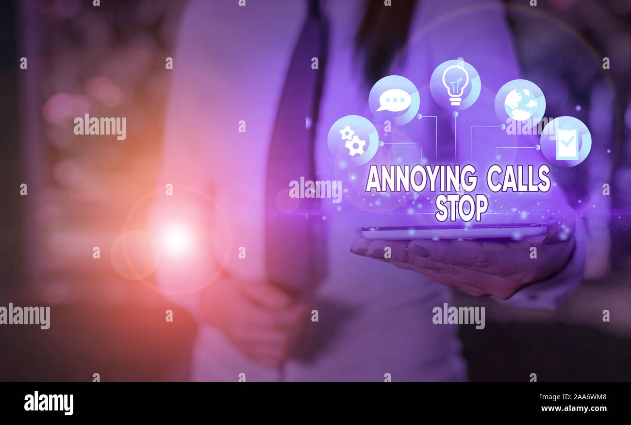 Calls annoying hi-res stock photography and images - Alamy