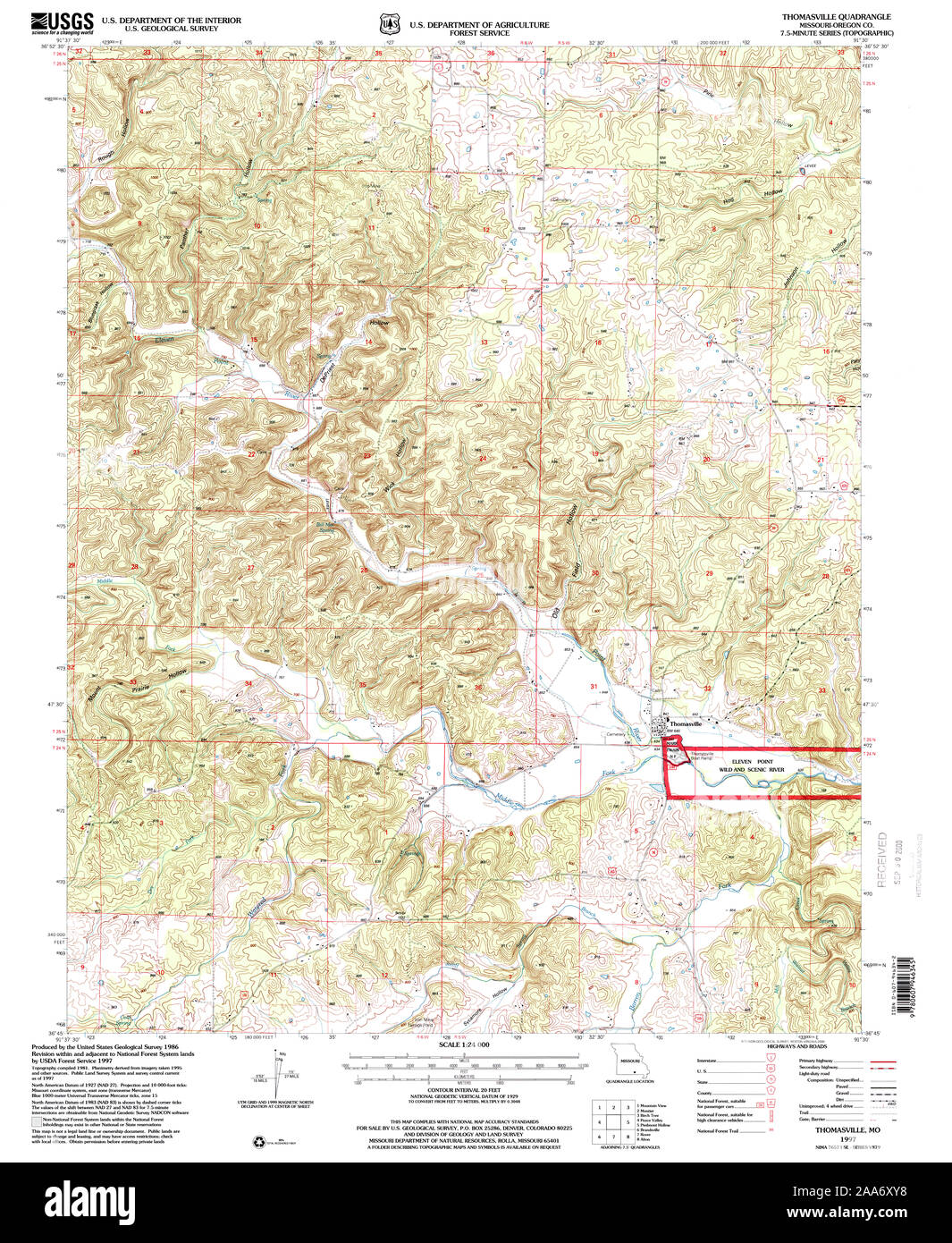 Map of thomasville Cut Out Stock Images & Pictures - Alamy