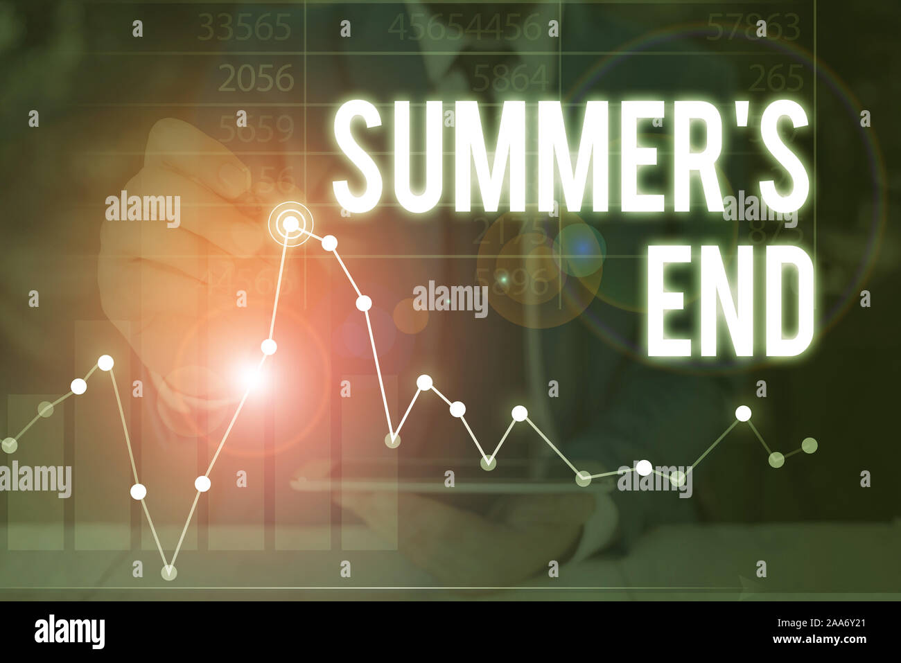 Handwriting text Summer S End. Conceptual photo End of break good ...