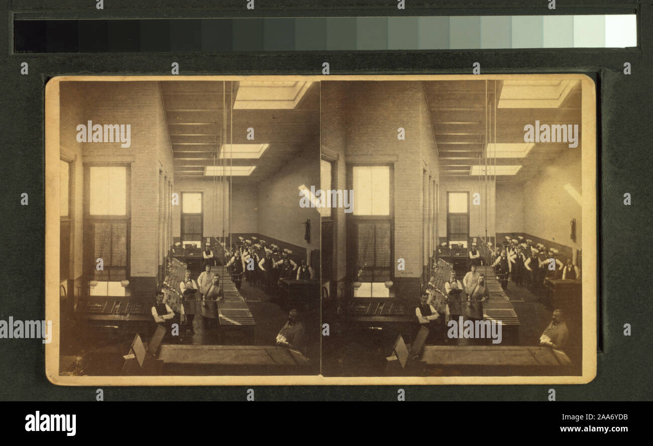 Composing room newspaper hi-res stock photography and images - Alamy