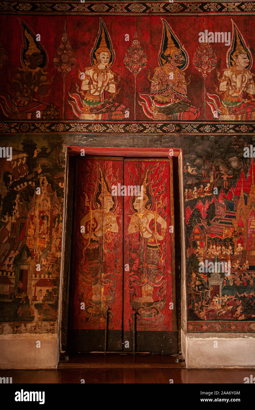 OCT 24, 2019 Bangkok, Thailand - Thailand Buddhism old antique vintage ...