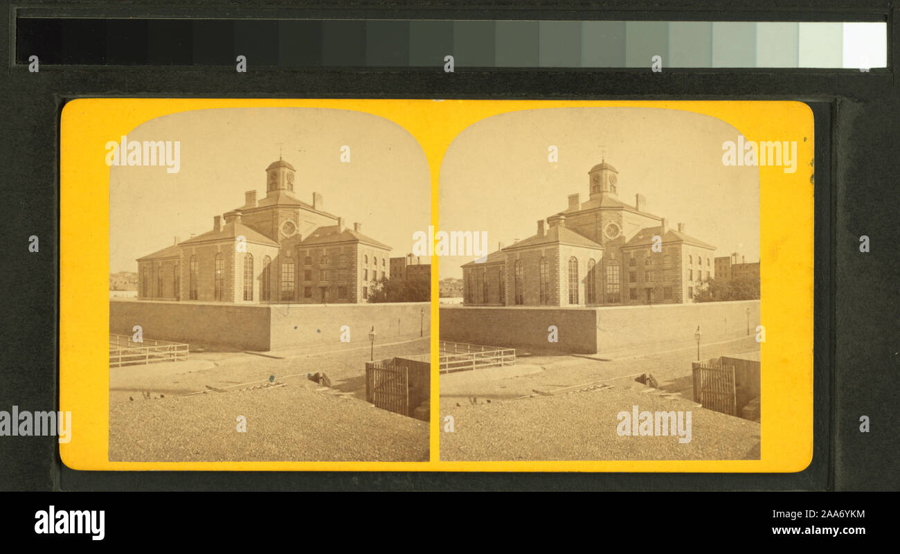 Boston jail.; Boston jail Stock Photo - Alamy