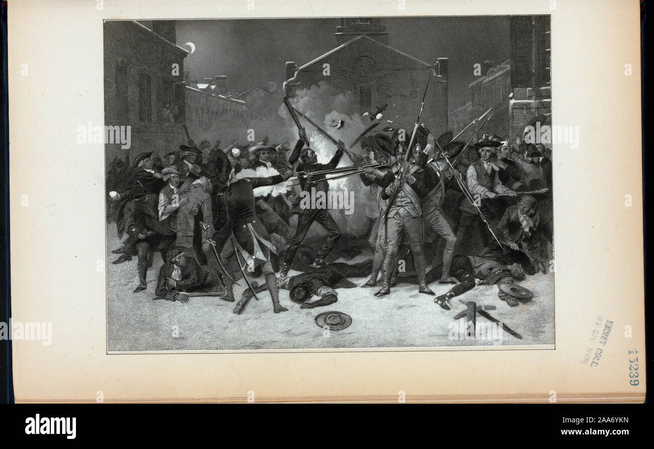 The boston massacre hi-res stock photography and images - Alamy