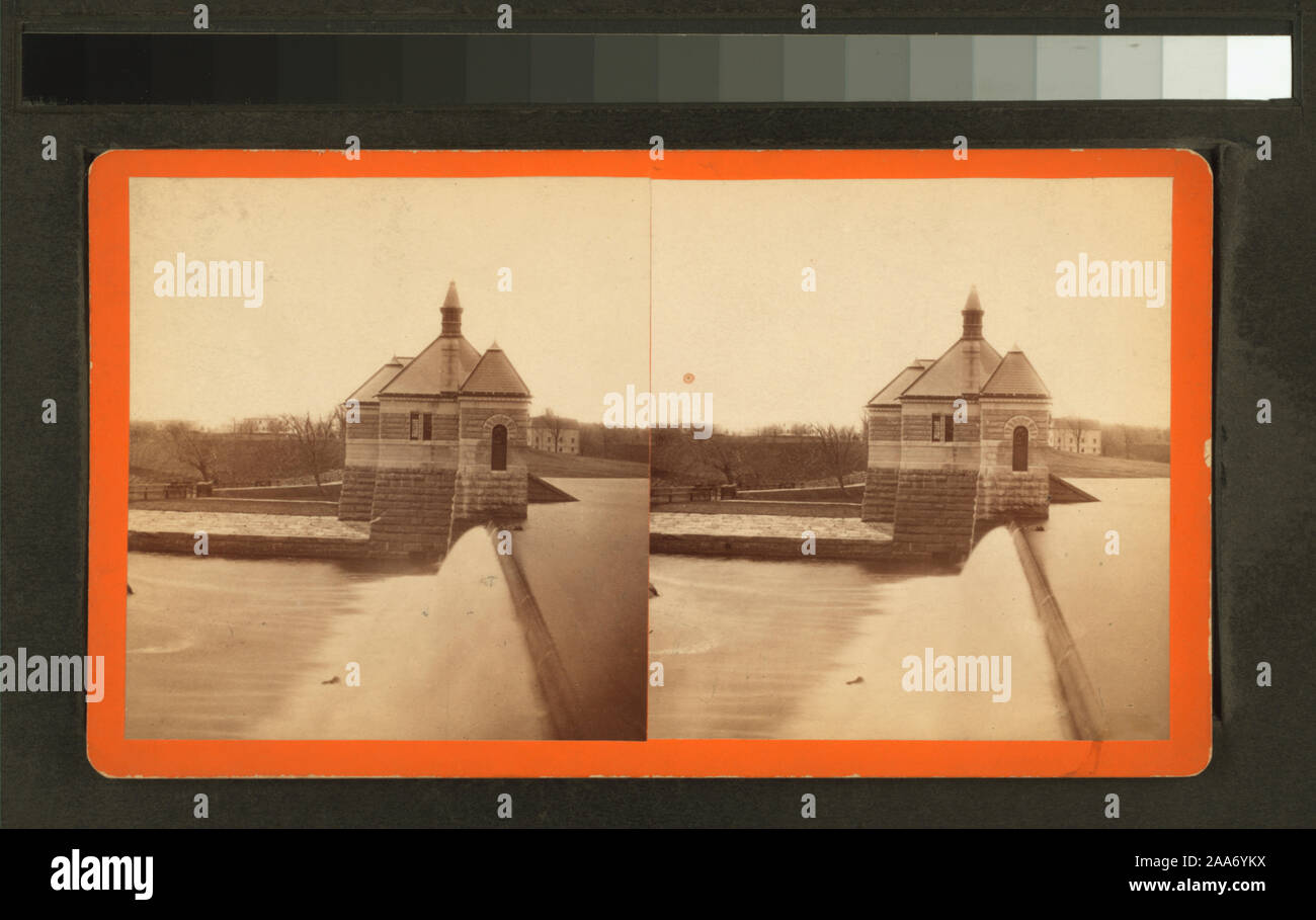 Boston water works, Dam no. 1, Sudbury River.; Boston water works, Dam ...