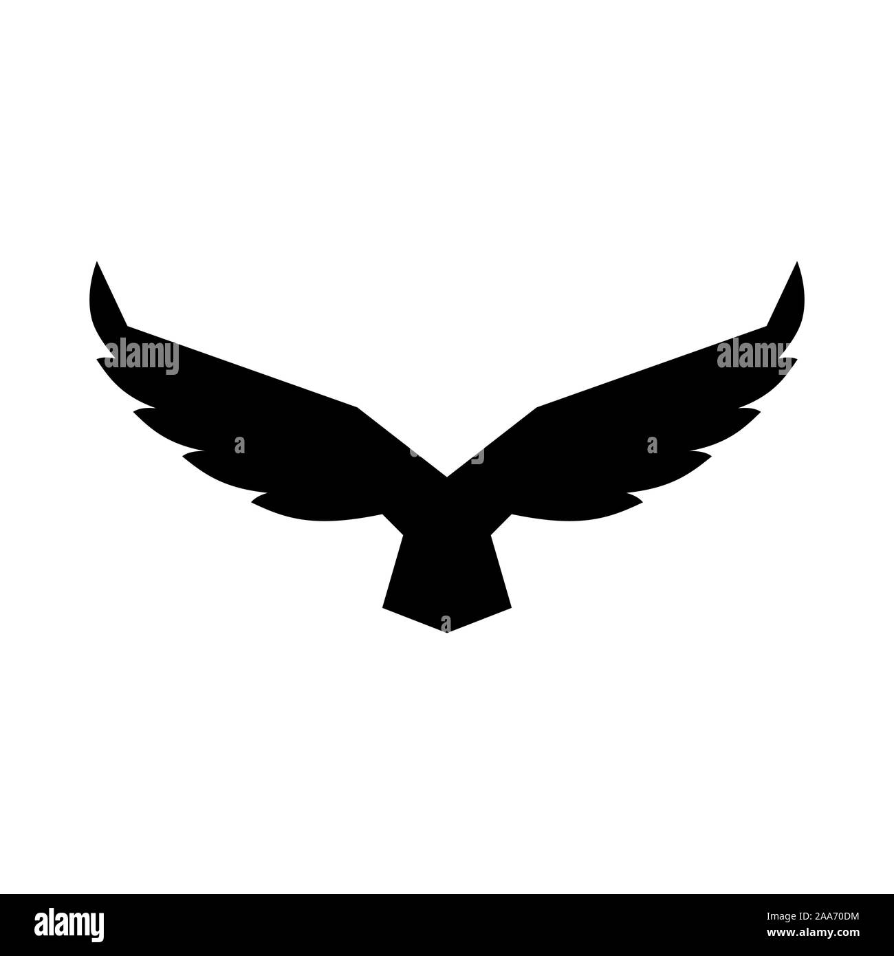 Flying Hawk Logo - Tovirage