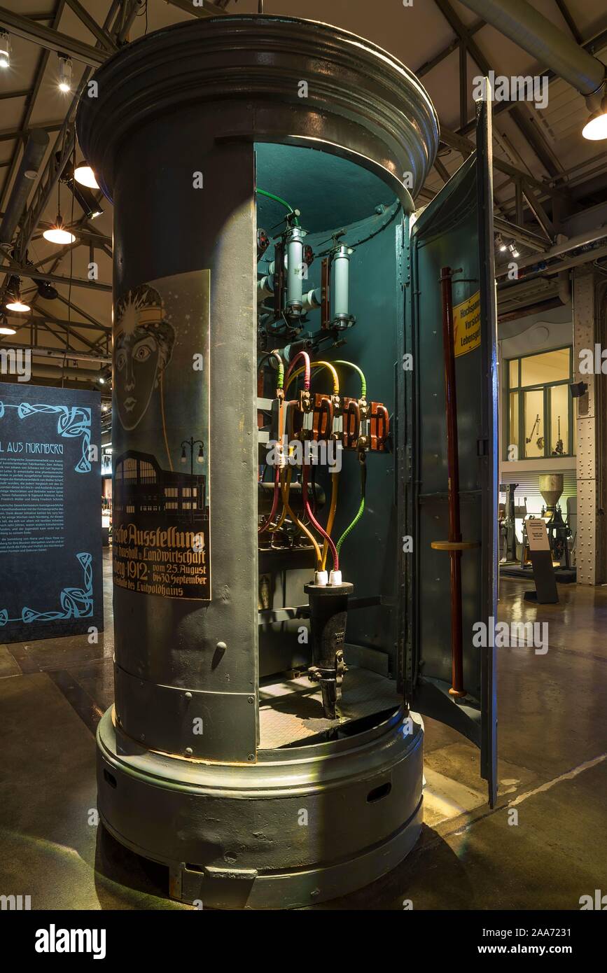 Column of the public utilities with power supply around 1900 hi-res ...