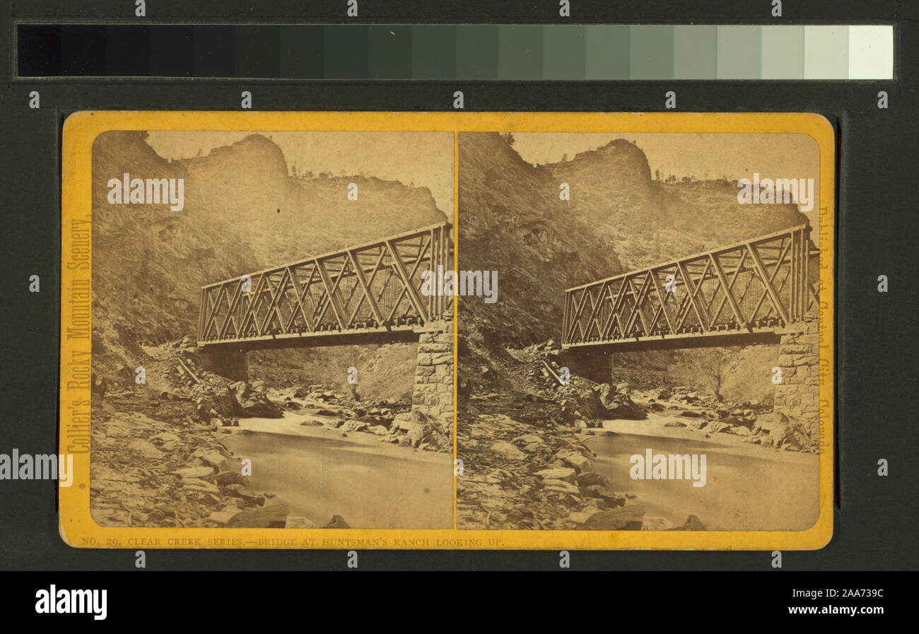 Bridge at Huntsman's Ranch, looking up.; Bridge at Huntsman's Ranch ...