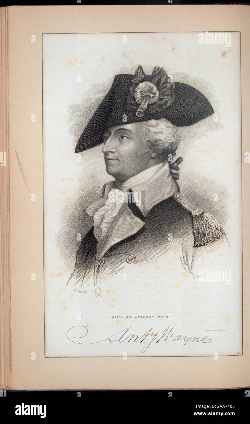 Brig gen anthony wayne hi-res stock photography and images - Alamy