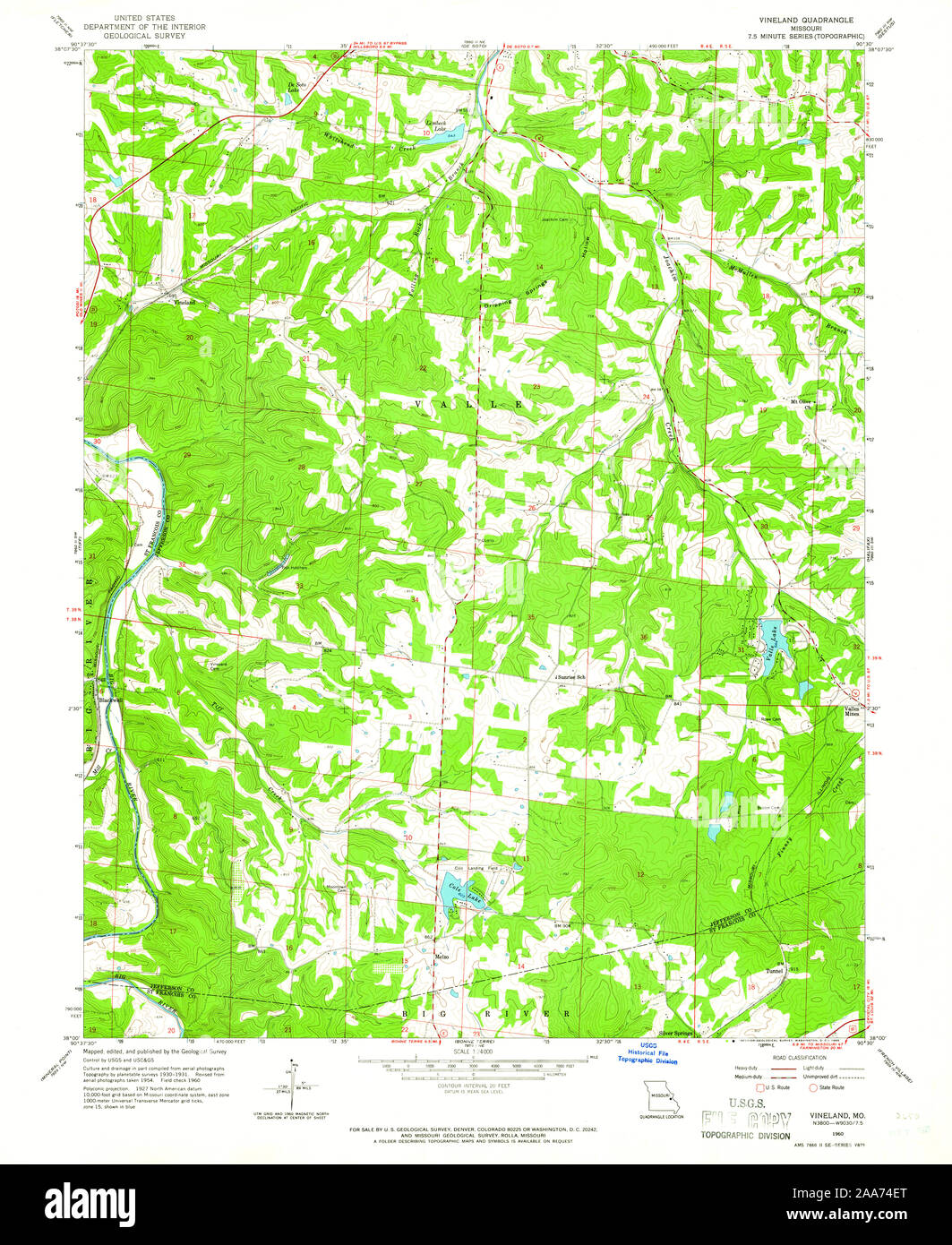 Map of vineland hi-res stock photography and images - Alamy