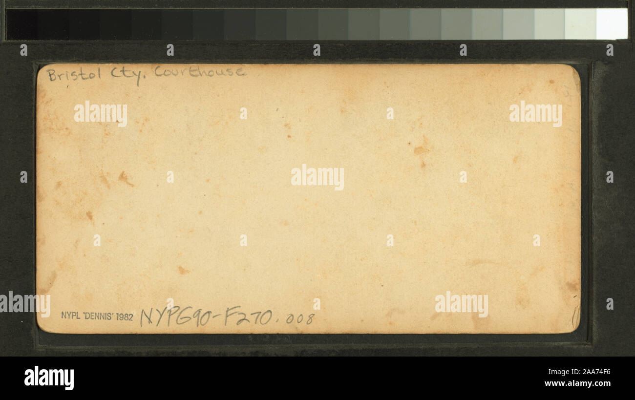 Bristol County Courthouse.; Bristol County Courthouse Stock Photo - Alamy