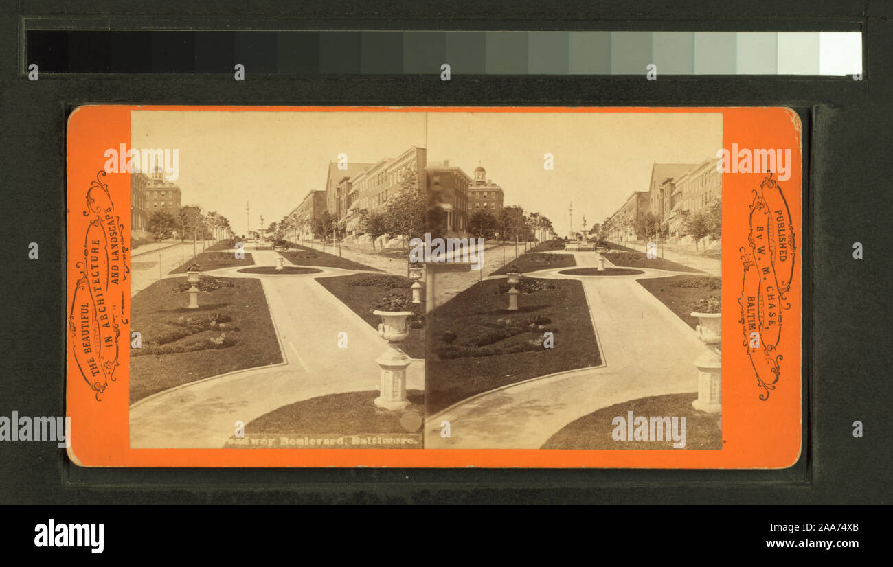 Broadway Boulevard, Baltimore, Md.; Broadway Boulevard, Baltimore, Md ...