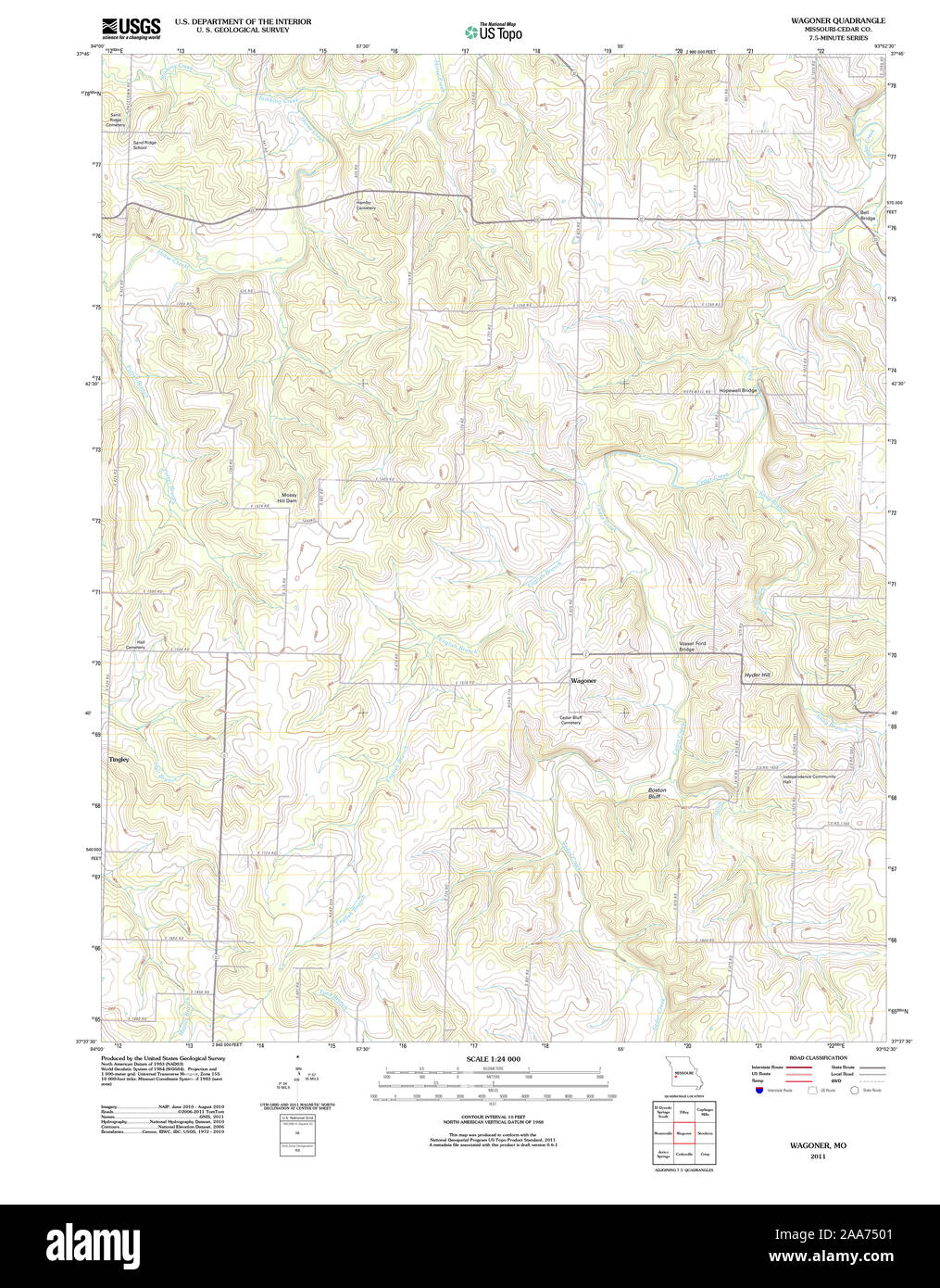 Wagoner map hi-res stock photography and images - Alamy