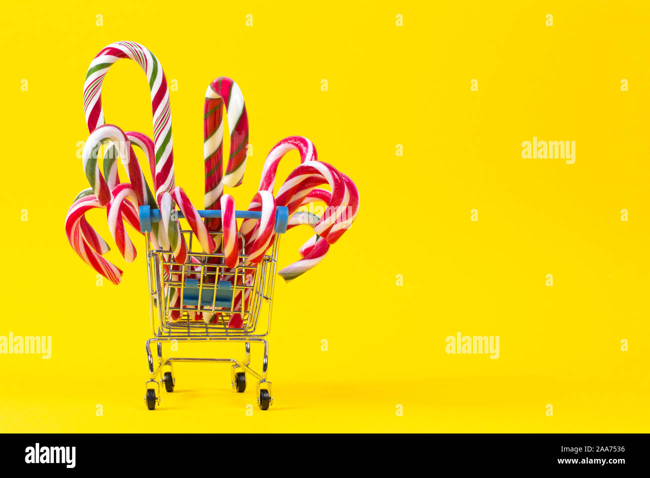Traditional candy stick trolley hi-res stock photography and images - Alamy