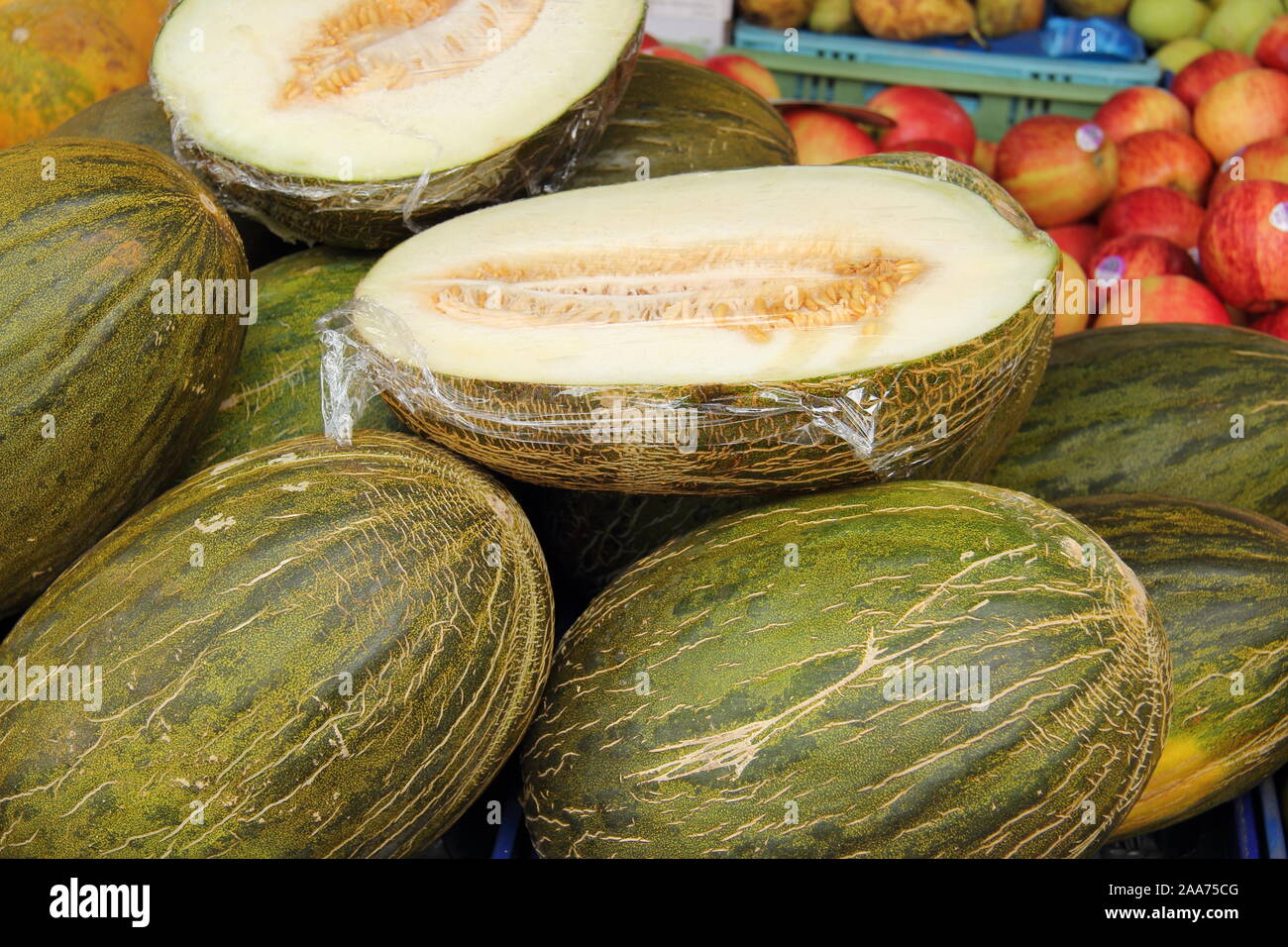 Mature Melons Stock Photos & Mature Melons Stock Images - Alamy