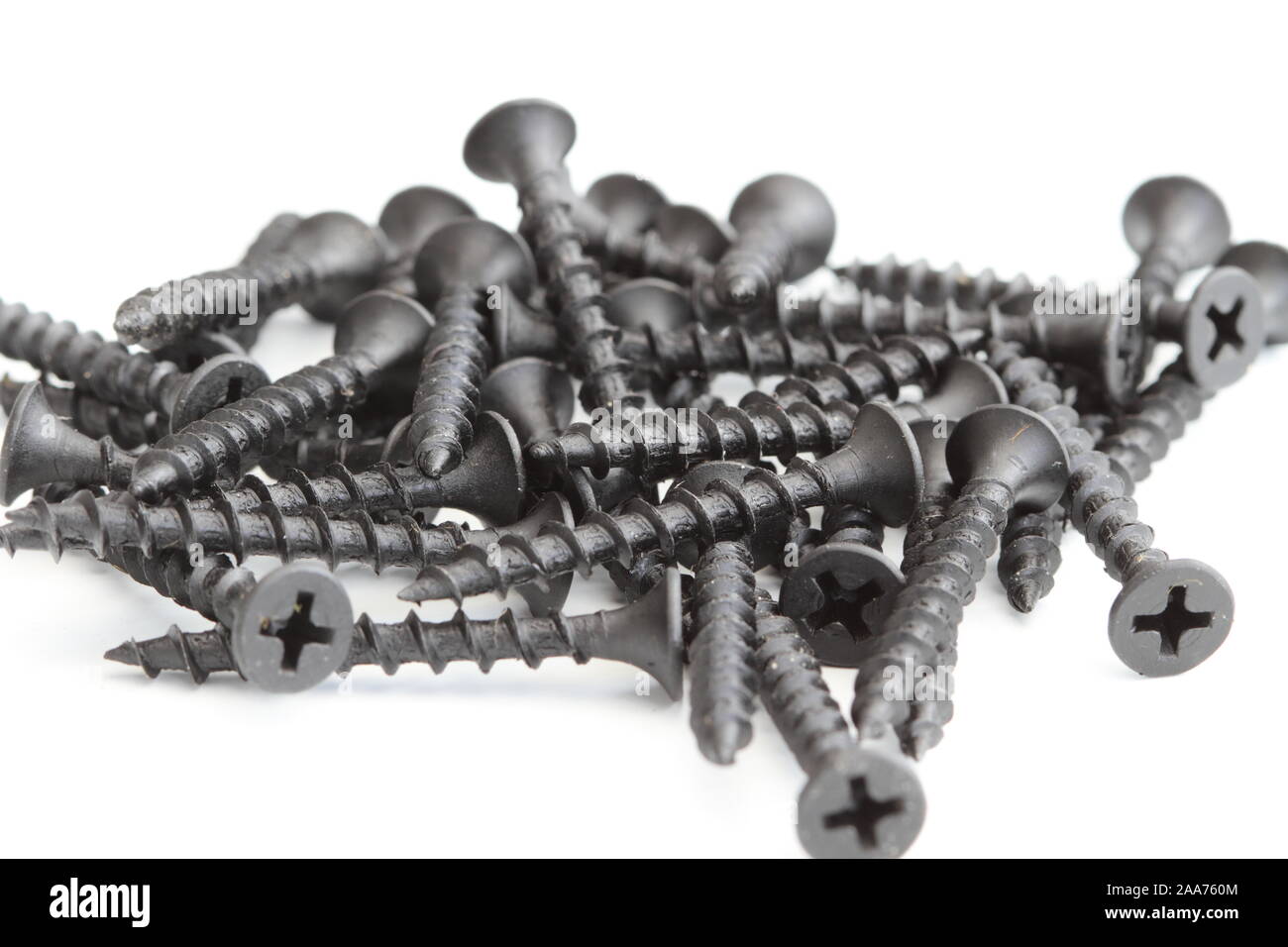 Sign with screws Cut Out Stock Images & Pictures - Alamy