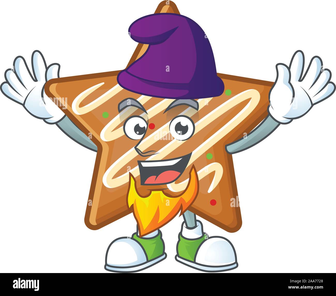 Elf Biscuit Stock Vector Images - Alamy
