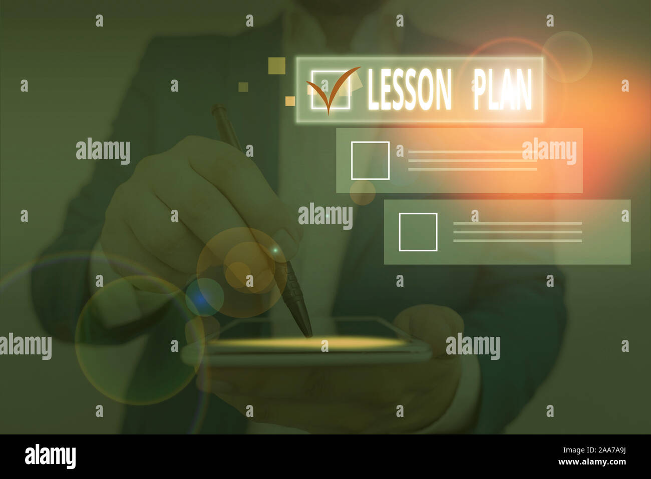 Writing note showing Lesson Plan. Business concept for a teacher s is ...