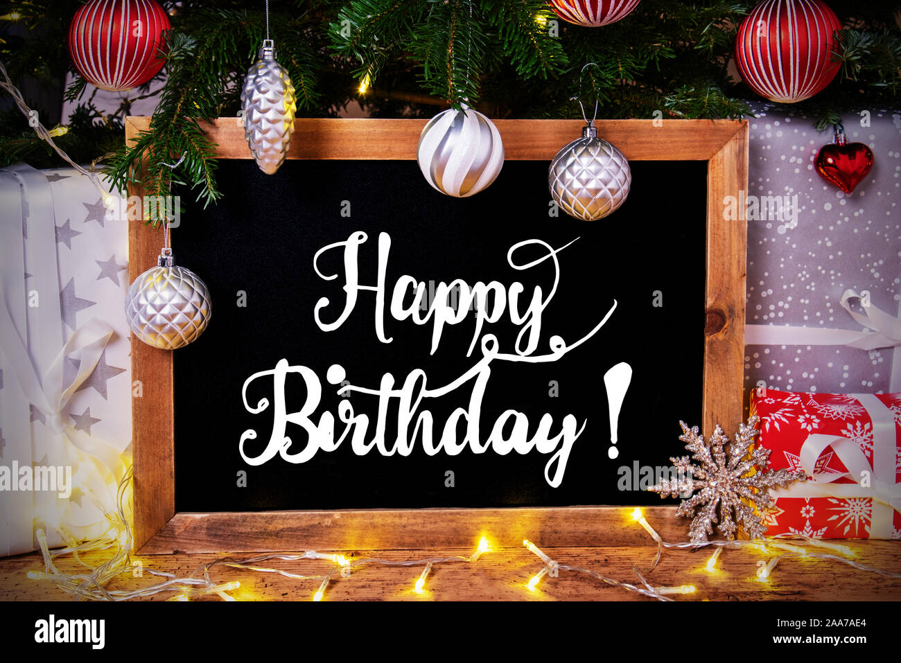 Happy Birthday String Lights